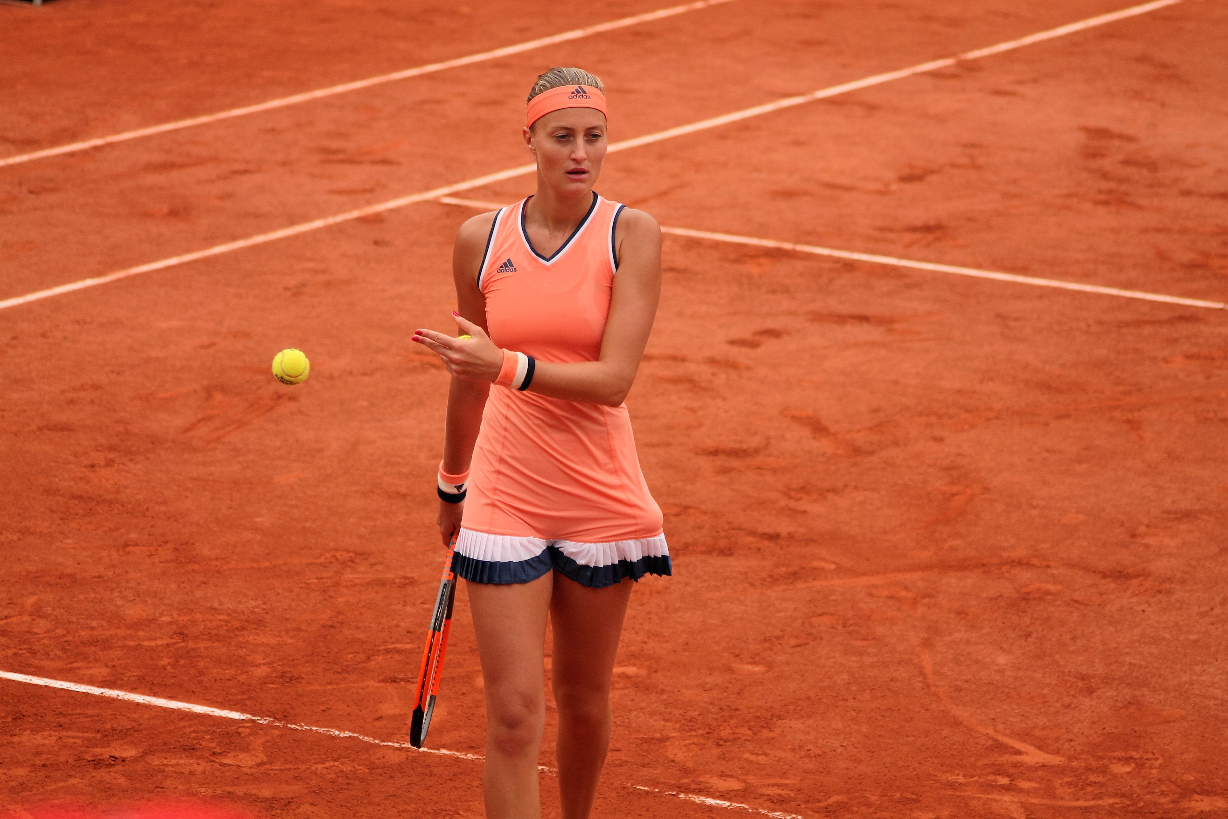 Kristina Mladenovic, interview Roland-Garros 2018